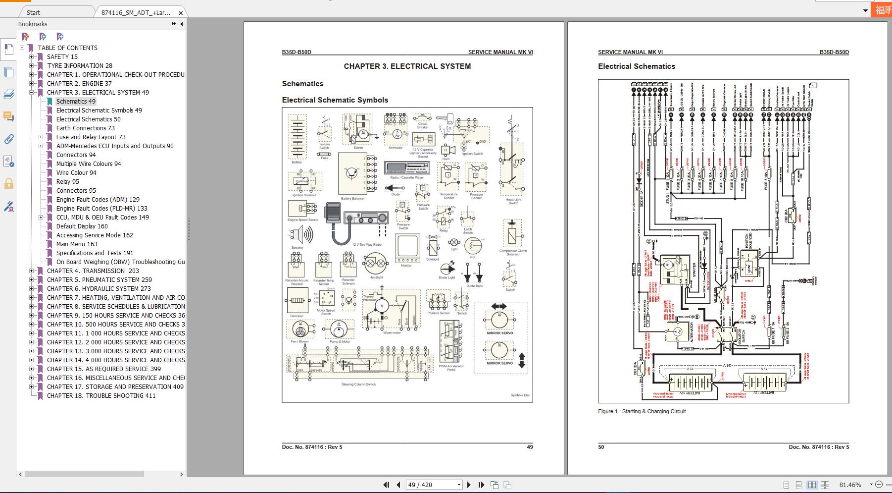 BELL Articulated Dump Trucks Operator Manual, Service Manual and Part ...