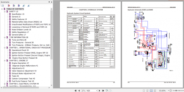 BELL B35D B40D B45D B50D ADT (Large ADT) Mk VI Service Manual 874116 rev 5