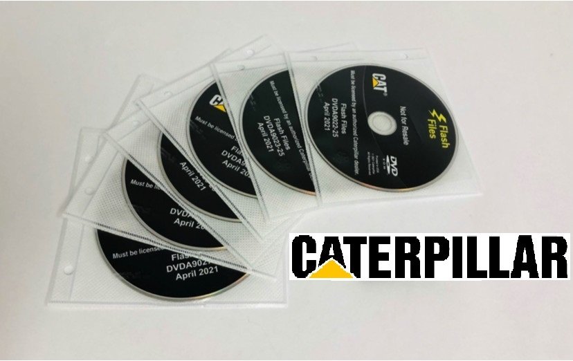 Caterpillar Flash Files Updated 07.2021 DVD How To Install Setting Guide