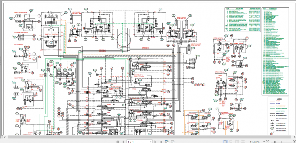 Case CX210C Hydraulic Excavator Electrical Schematic