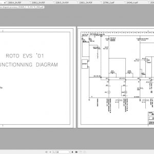Merlo ROTO EVS (R40.18 - R40.21) AB SAV 841341 Service Manual, Mechanic ...
