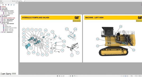 CAT Hydraulic Mining Shovel 6040 Hydraulic System - Schematics Updated ...