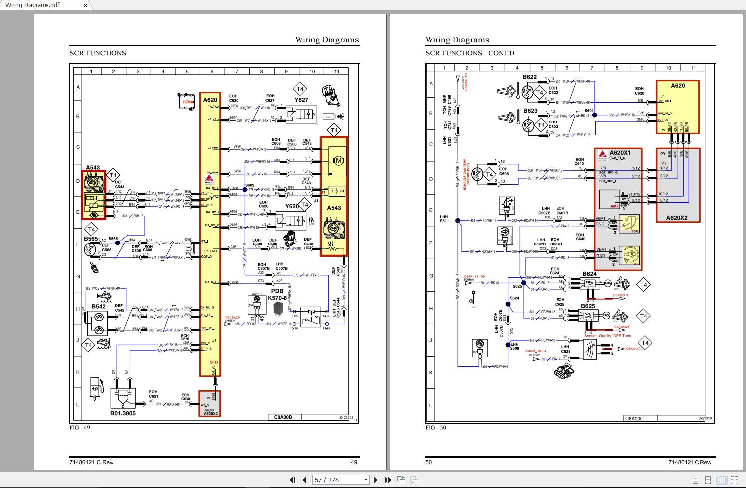 Challenger NA ROTARY COMBINE 540E 560E 79036768 B REV Schematic PDF EN