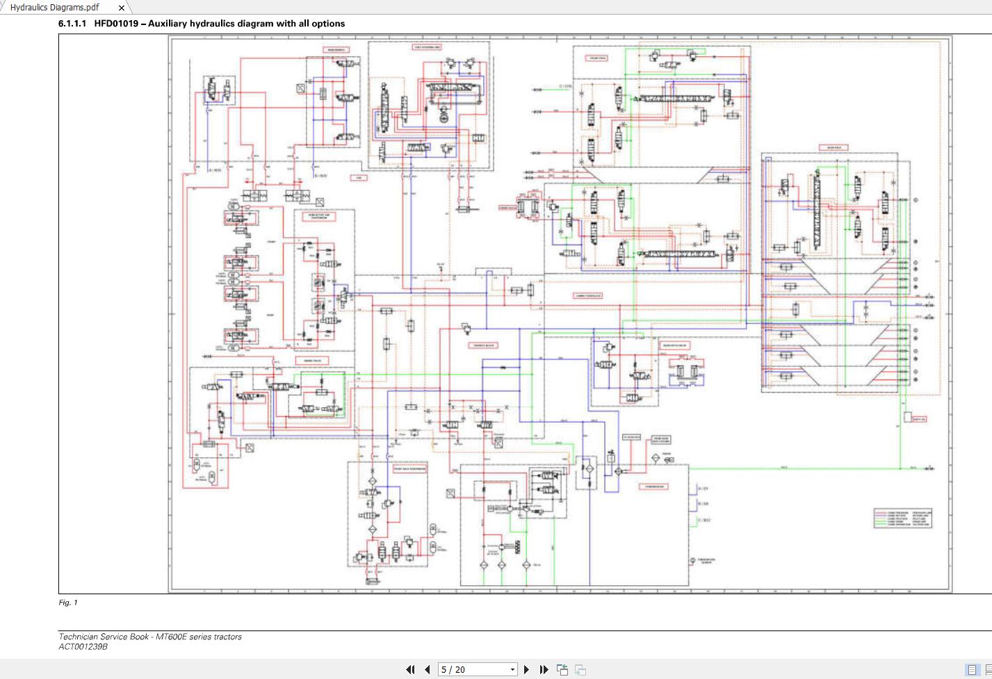 Challenger NA TRACTOR MT645E MT655E MT665E MT675E MT685E Schematic PDF EN