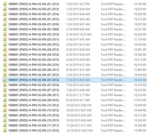 Hyster Forklift Truck P005 (H80 H90 H100 H110 H120FT) Parts Manual 1698691