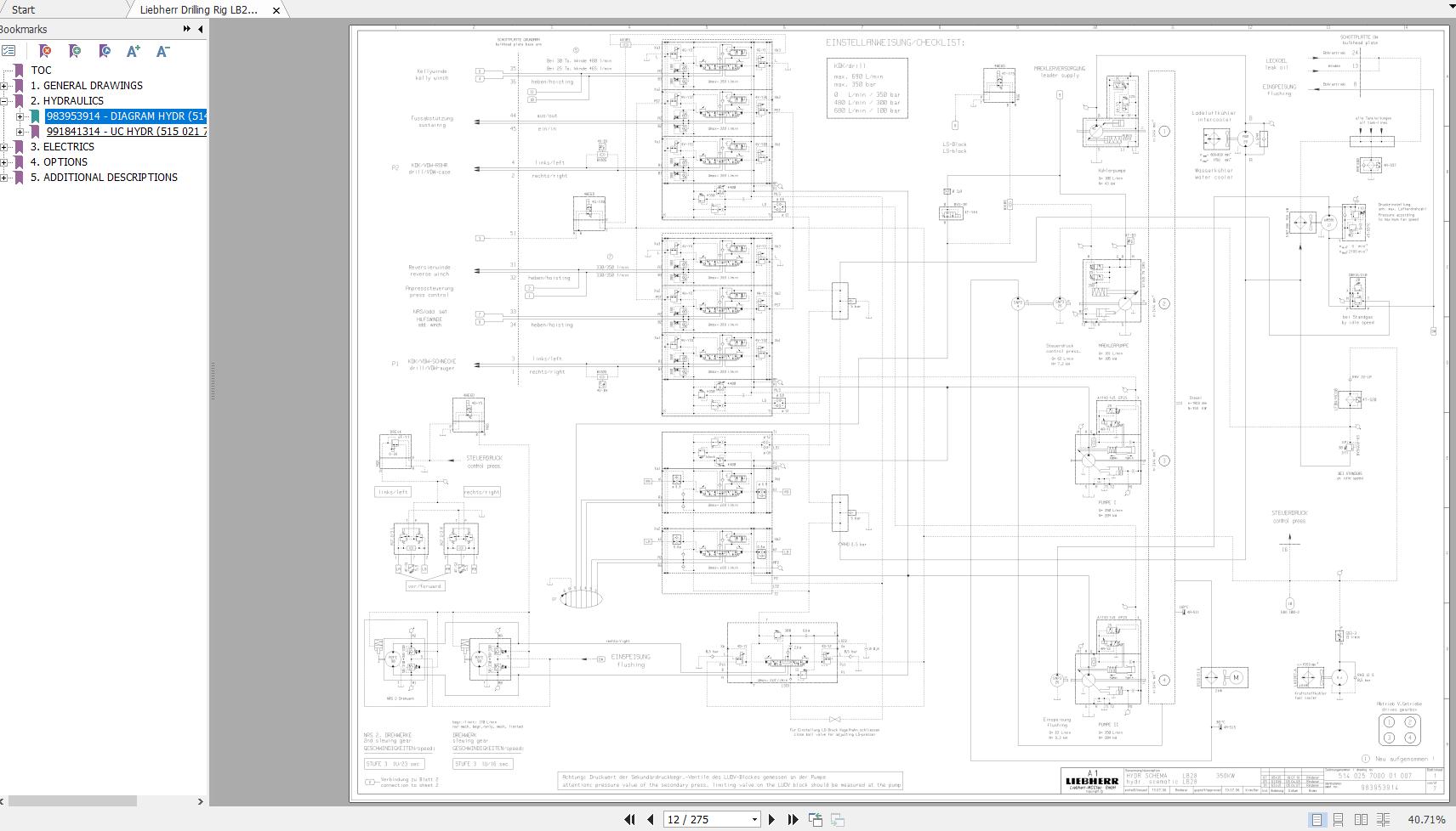 Liebherr Drilling Rig LB28 Technical Information EN 115532