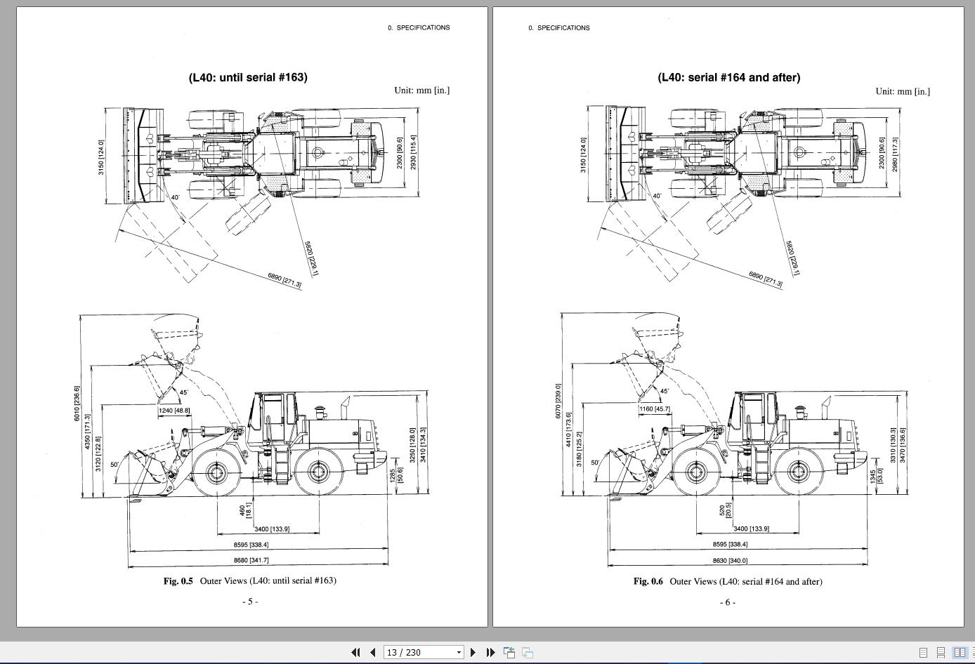 TCM Tractor Shovel, Wheel Loader Service Parts Manual Full Model DVD PDF