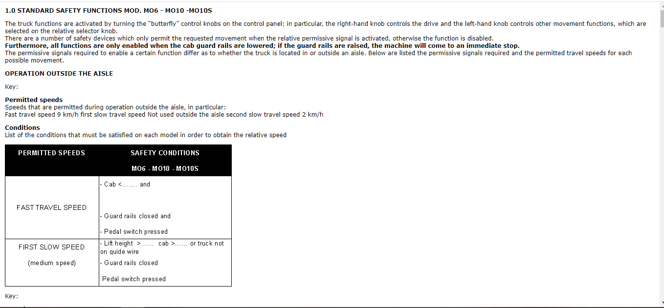 Yale Class 2 Electric Motor Narrow Aisle Trucks A865 (MO10S Europe) Service Repair Manual