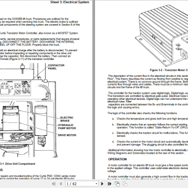 Yale Class 2 Electric Motor Narrow Aisle Trucks B295 (NDR030DB, NR040DB ...