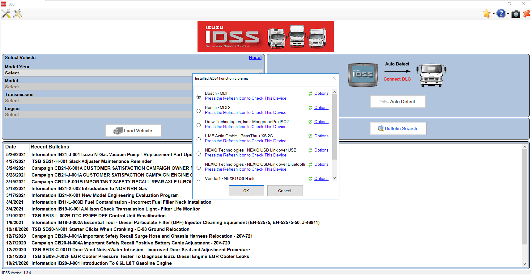 Isuzu US-IDSS Diagnostic Service System 06.2021 Release Diagnostic ...