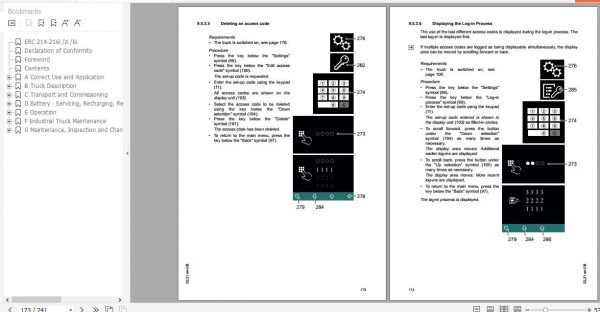 Jungheinrich Pallet Stacker ERC 214-216i zi bi Operating Instructions ...