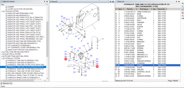 Komatsu Bulldozer Japan D37E-5 D37PXI-24 Spare Parts Catalog