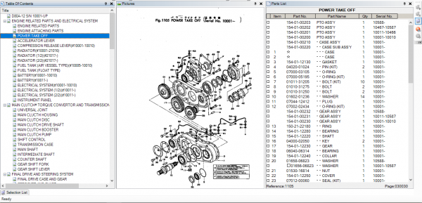 Komatsu Bulldozer Japan D80A-12 D80P-18 Spare Parts Catalog