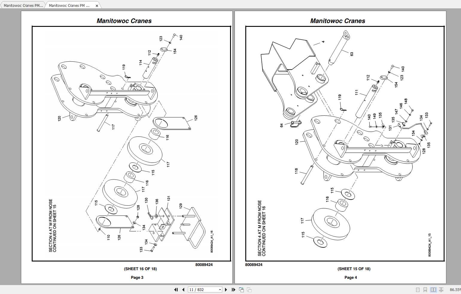 Manitowoc Cranes GCD25 Spare Parts Manual PDF