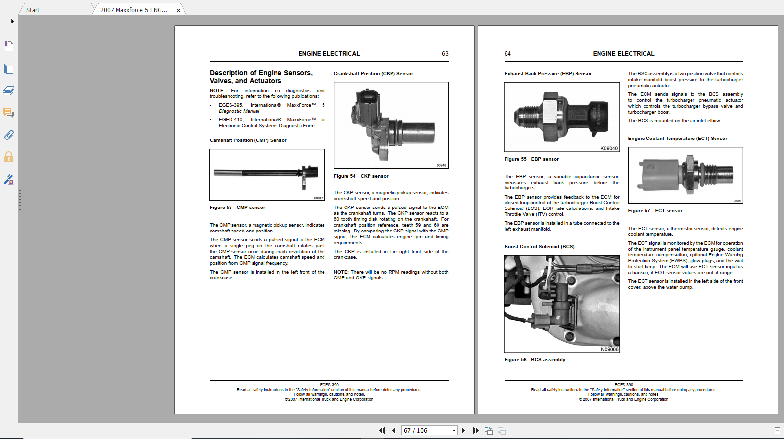 MaxxForce Engine 5 (2007-2008) Service Manual