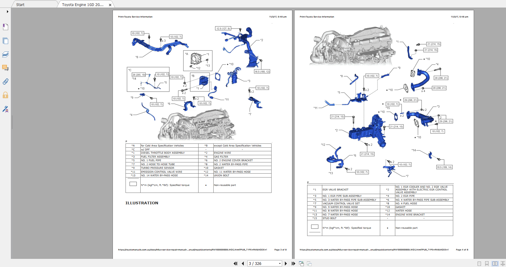 Toyota Engine 1GD 2GD Workshop Manual