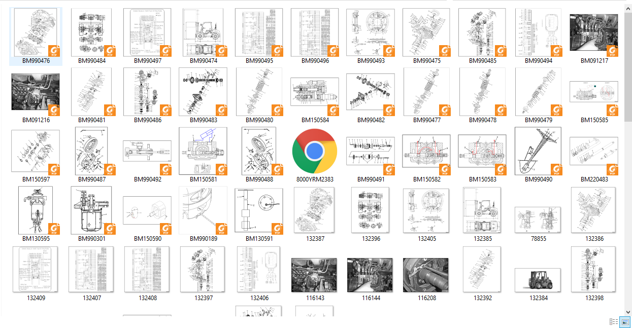 Yale Internal Combustion Engine Truck A7R8 (KDP18UX 4WD KDP25UX 4WD ...
