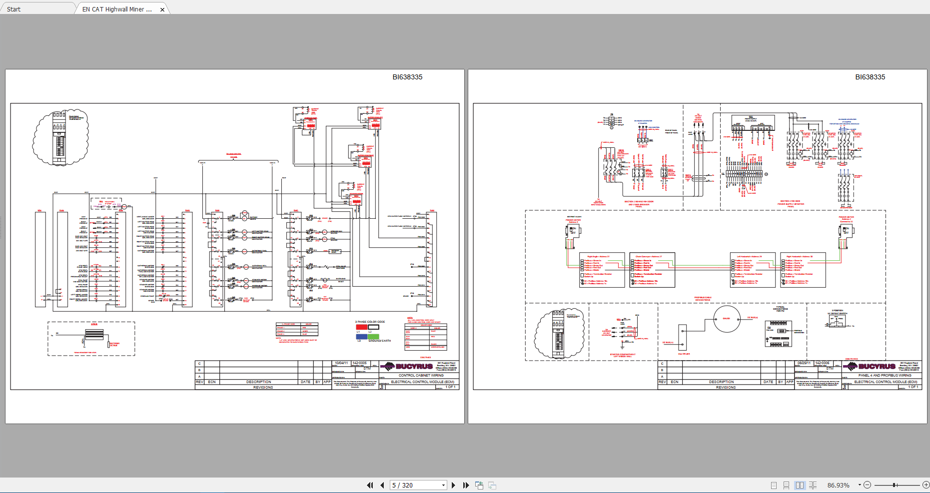 CAT Mining Products 485MB Collection Electric Hydraulic Schematics PDF DVD