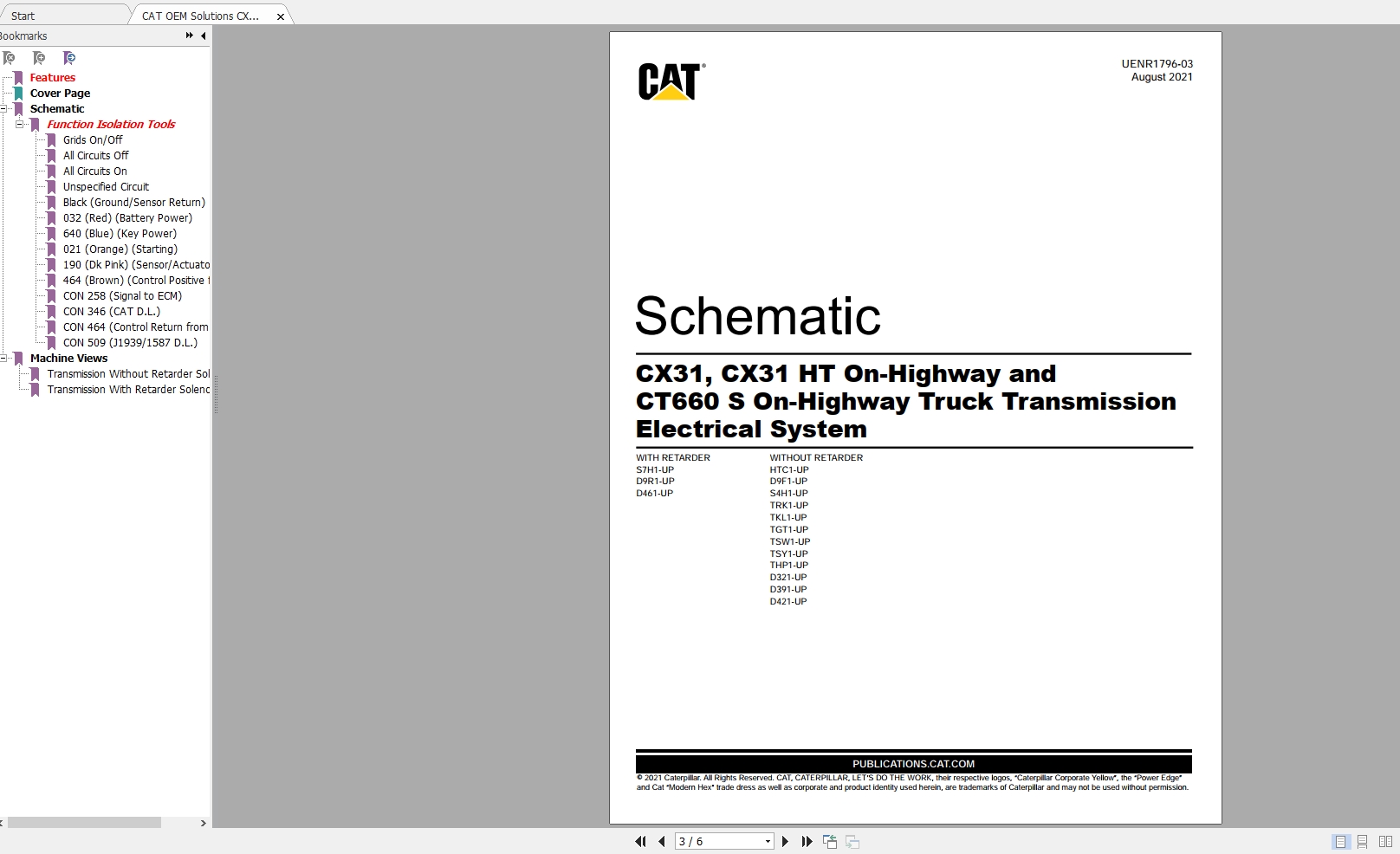 CAT OEM Solutions 36.3MB Full Models 03.2007 - 08.2021 Updated Electric ...