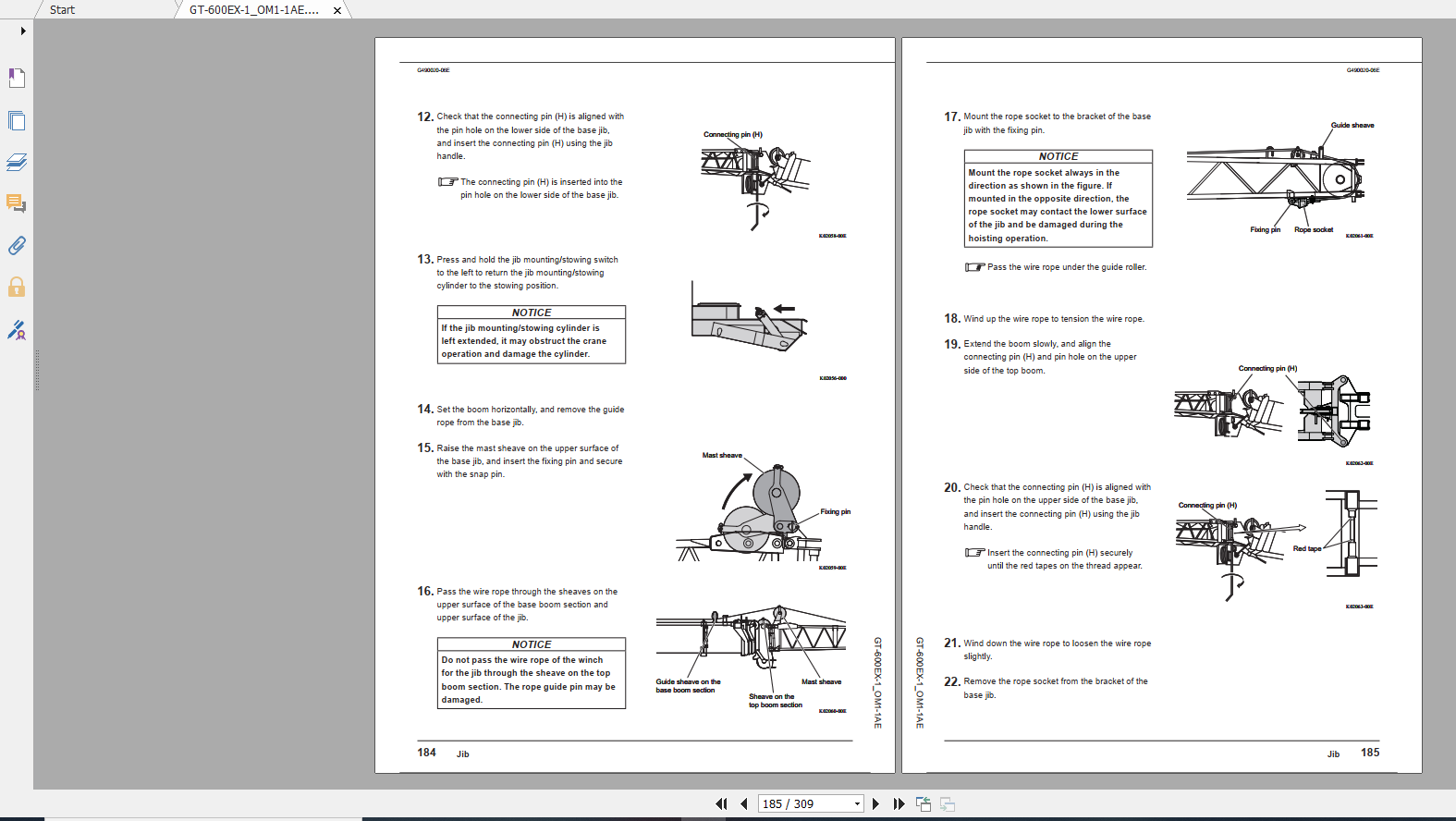 Tadano Truck Mounted Crane GT-600EX-1 GT-600E-1-00103 Operation ...