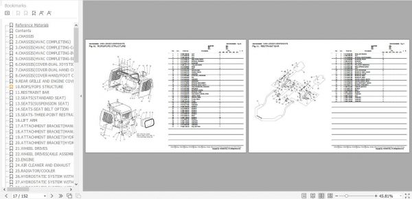 Yanmar Skid Steer Loader S190R Parts Catalog 0CS10 M56600EN yanmar-skid-steer-loader-s190r-parts-catalog-0cs10-m56600en