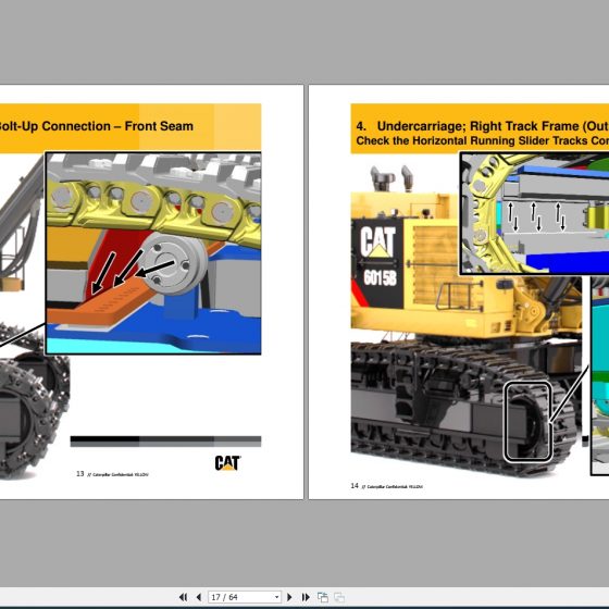 CAT Hydraulic Shovel 6018 FS RH90C 90083 Service Manual BI646953 DE