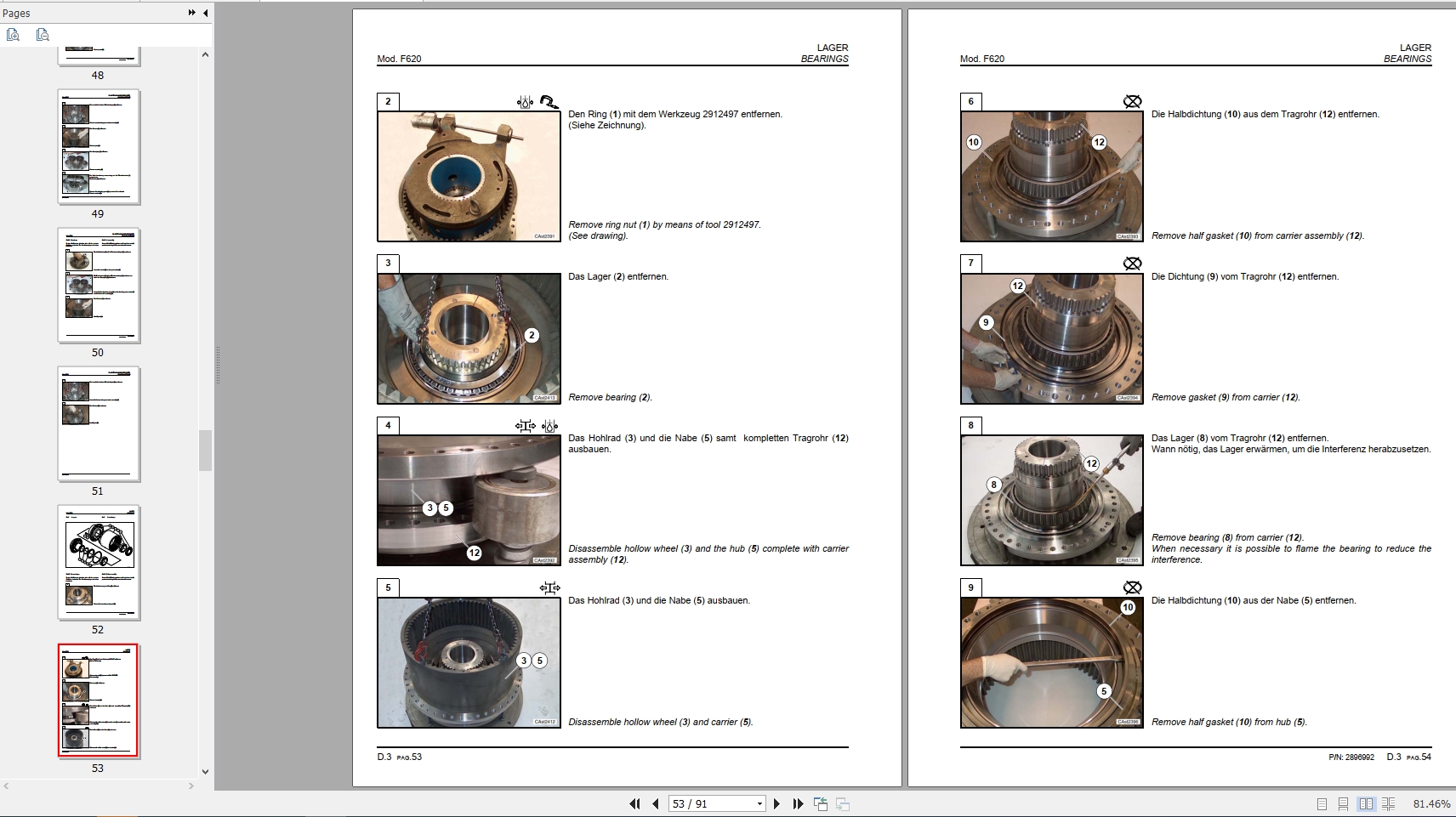 CAT Hydraulic Shovel 6030 RH120E 120193 Service Manual BI648429 RU
