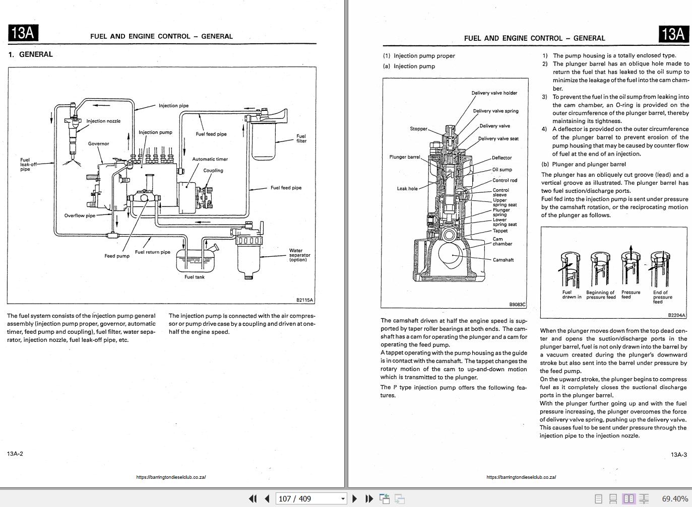 Mitsubishi Diesel Engine 6D24 Workshop Manual