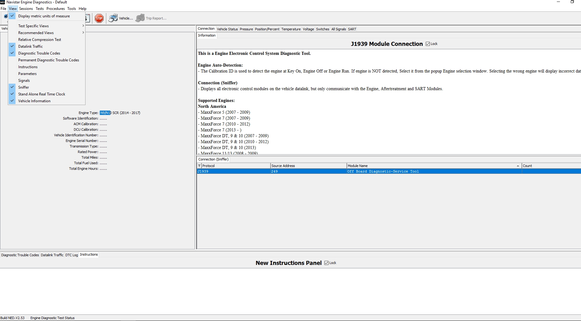 International Navistar Engine Diagnostics NED 05.2021 Install + Active ...