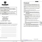 Scania Industrial Engines DEC2 Control System OEM Installation ...