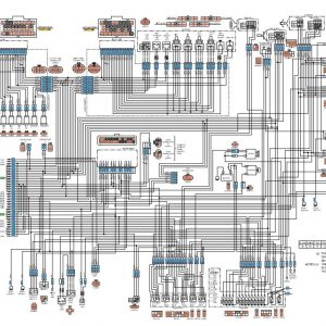 CAT Forklift MCFE P4000 Electrical & Hydraulic Diagram