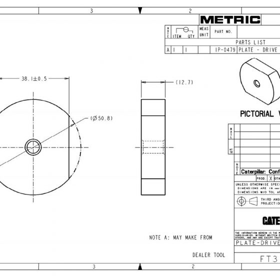 CAT Heavy Equipments FT3150 - FT3200 Dimensions EN PDF