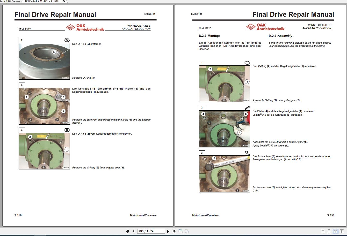 CAT Rotary Blasthole Drills MD6540 437776 DR51-Up Service Manual ...