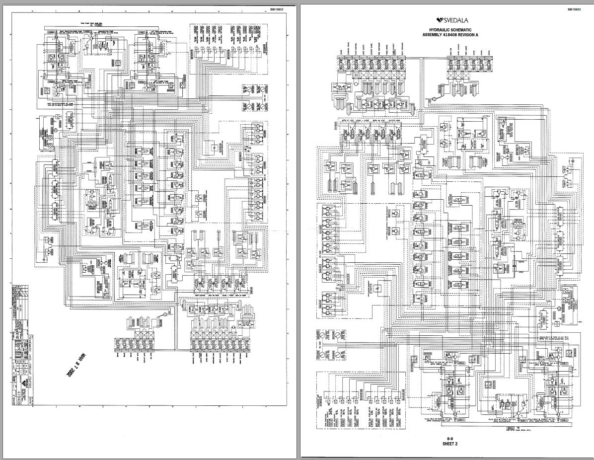 CAT Rotary Track Drills MD6240 SKF-00 1R68J69 1R68J70 Service Manual ...