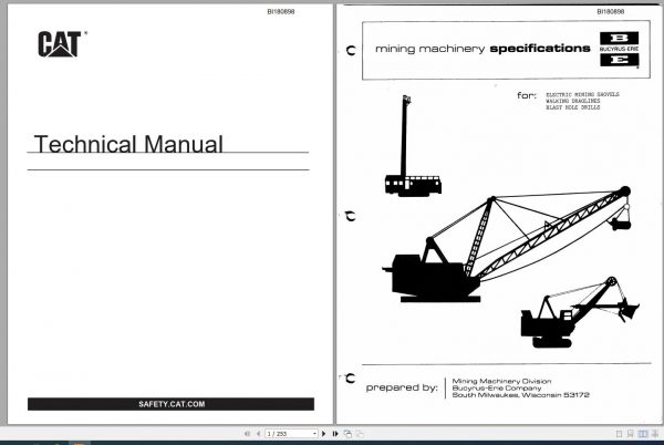 CAT Rotary Track Drills MD6420 Mining Machinery Specifications ...