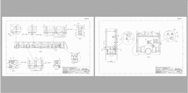 CAT Rotary Track Drills MD6540 1K69X16 Service Manual BI115718