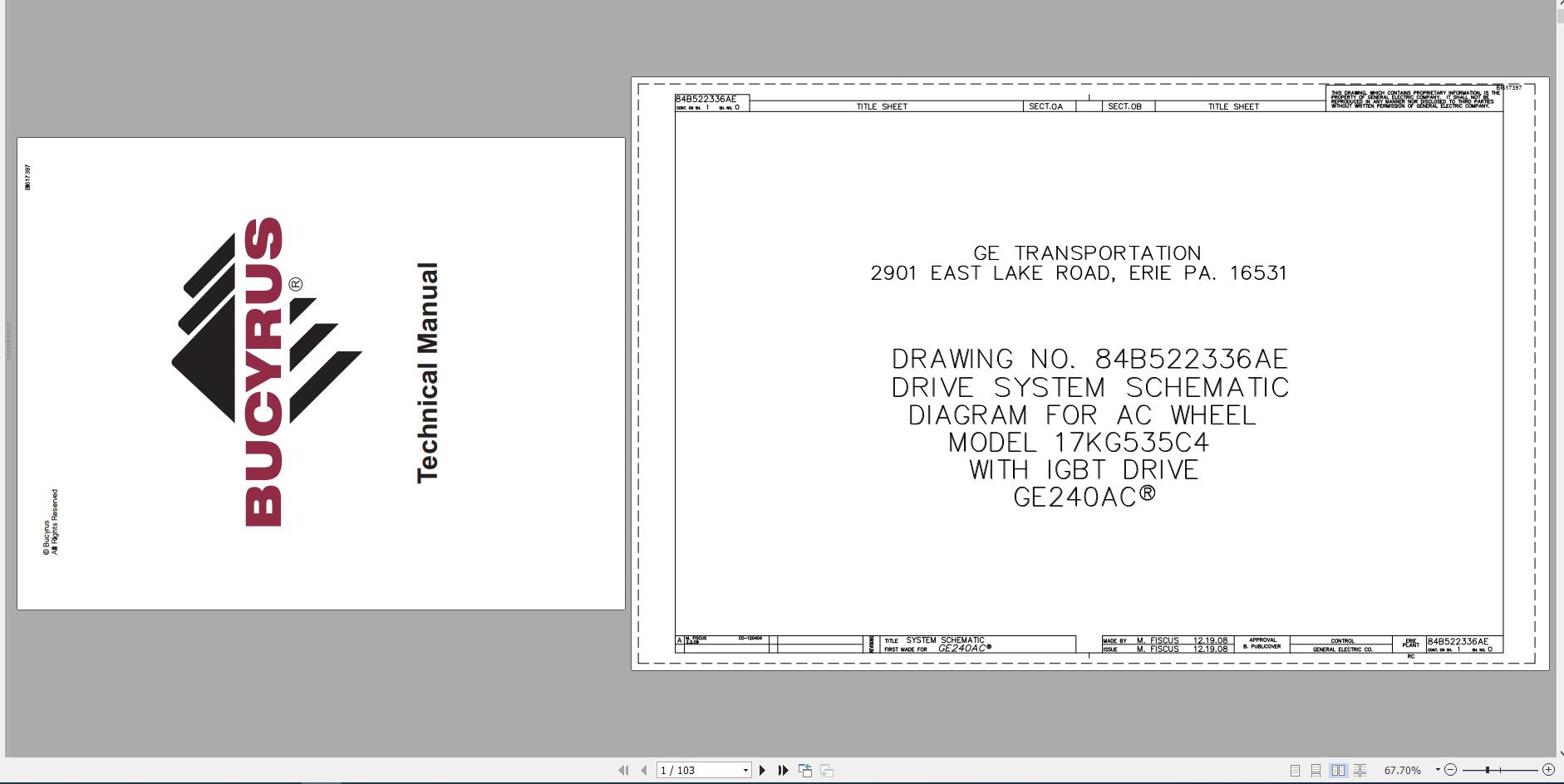 CAT Unit Rig Mining Truck MT4400 AC MH717 MH715 Drive System for AC ...