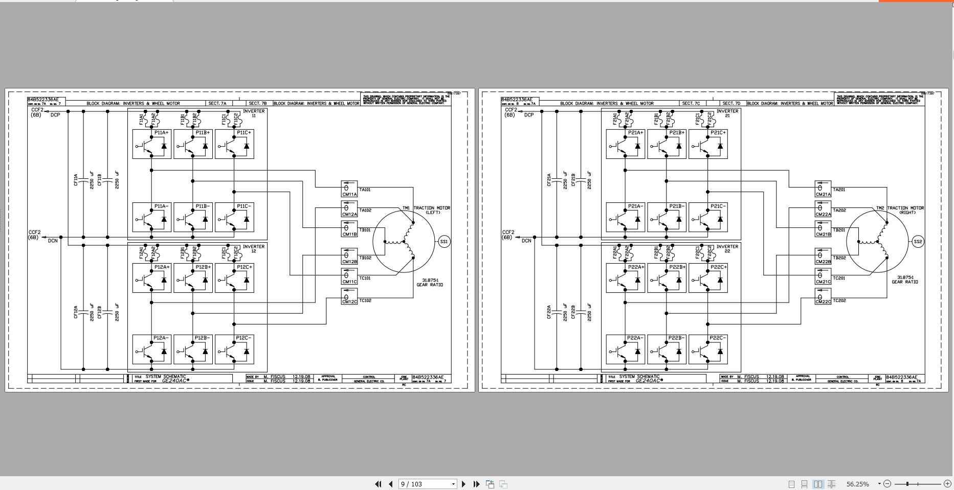 CAT Unit Rig Mining Truck MT4400 AC MH717 MH715 Drive System for AC ...