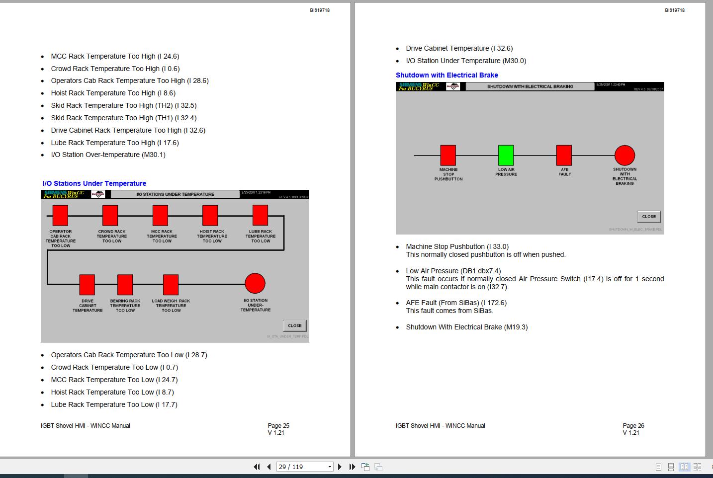 CAT Electric Rope Shovel 7495 HF 495HR 495HF 495HD 141161 141246 IGBT ...