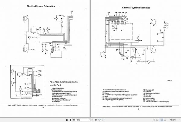Fiat Allis Wheel Loader 645B Service Manual 73061003