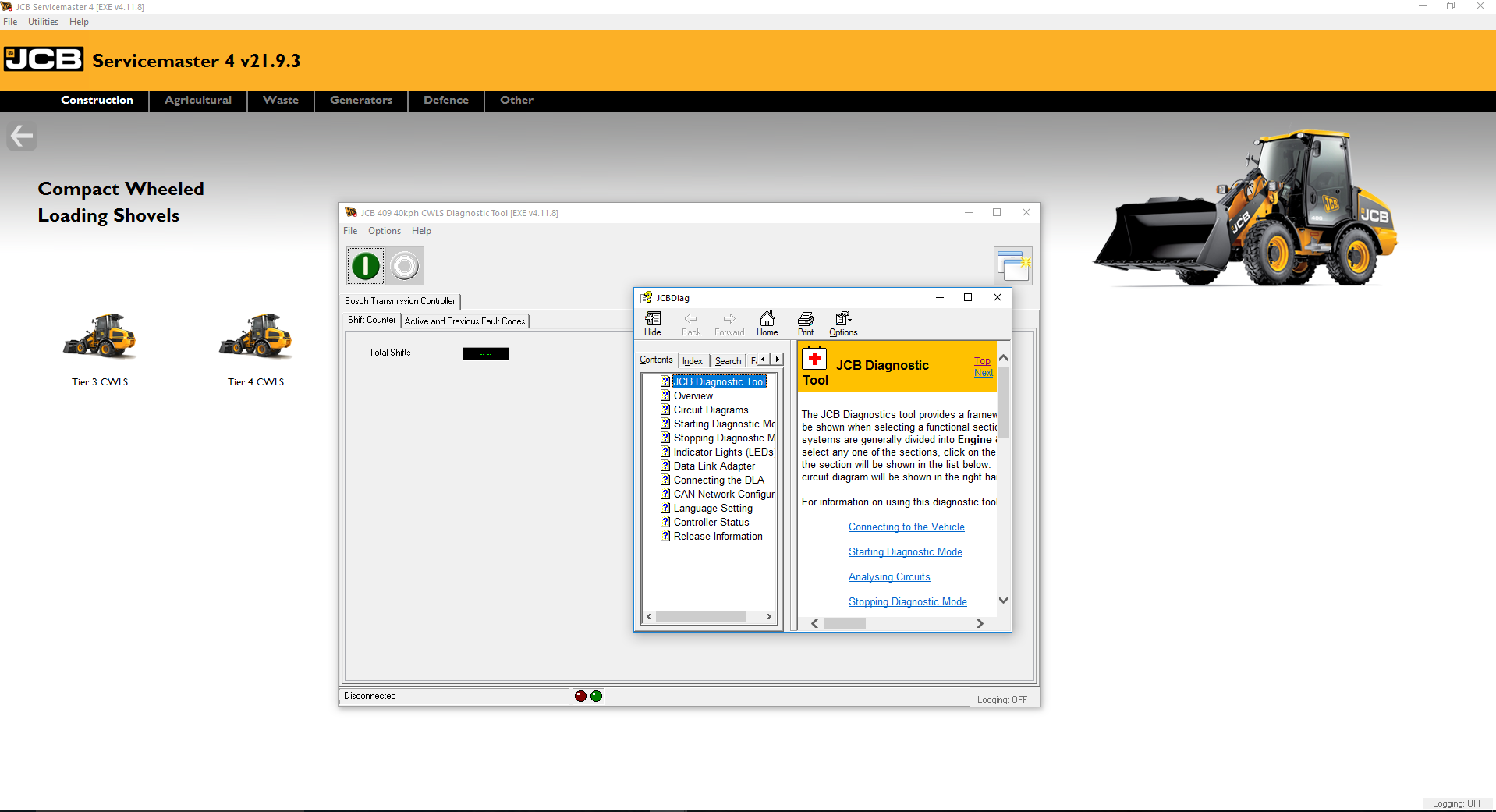 JCB ServiceMaster 4 v21.10.4 11.2021 Diagnostic Tool DVD How To Install ...