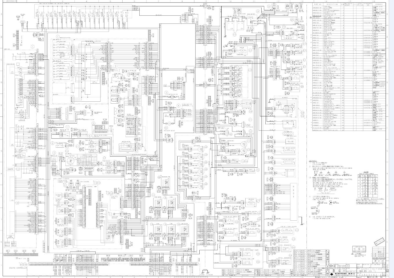 Link-Belt Excavator 370 LX TL Electrical Schematic, Hydraulic Schematic ...