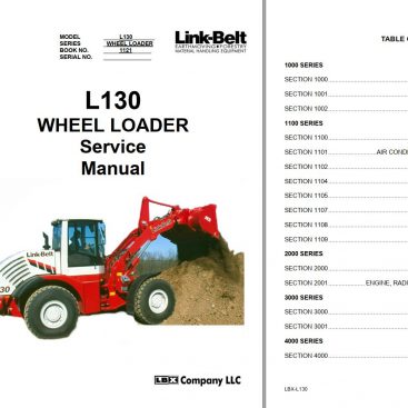 Link-Belt Wheel Loader L130 Electrical Schematic, Hydraulic Schematic ...