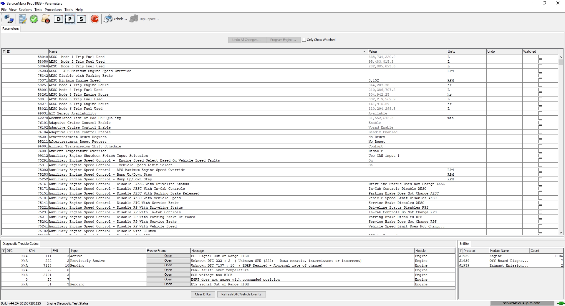 Navistar ServiceMaxx Pro J1939 v44.24 Engine Diagnostic Tool