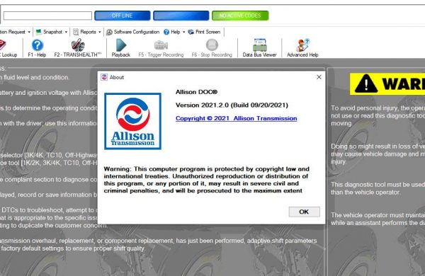 Allison DOC v2021.3 Install + Active How To Install Setting Guide