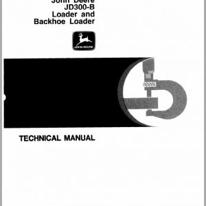 John Deere Backhoe Loader JD310 Technical Manual TM1036
