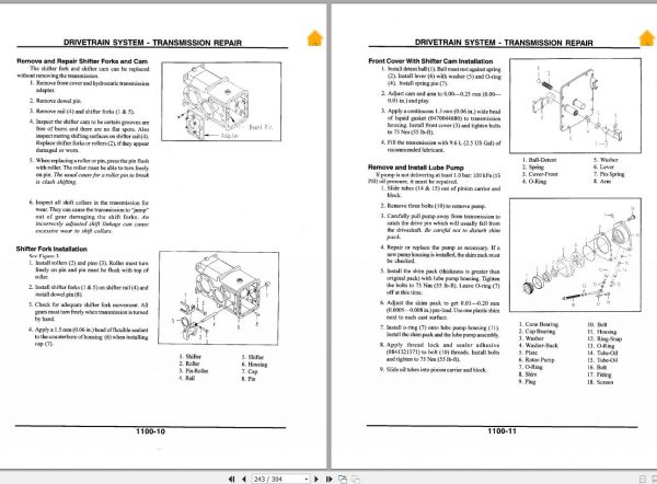 John Deere Cameco Loader 2254 Repair Manual