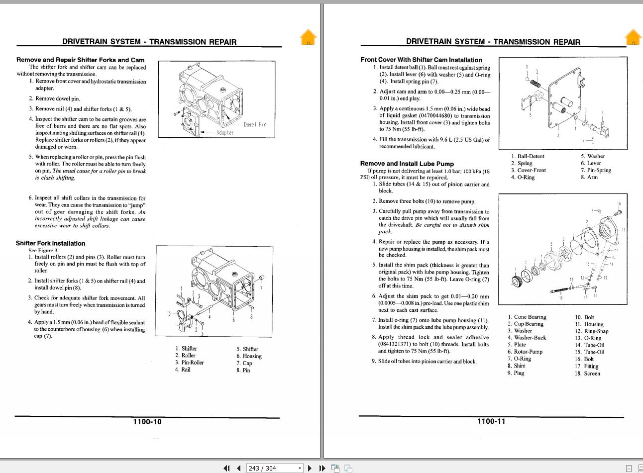 John Deere Cameco Loader 2254 Repair Manual
