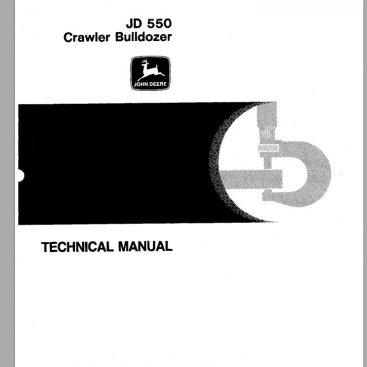 John Deere Crawler Bulldozer JD750 Technical Manual TM1136