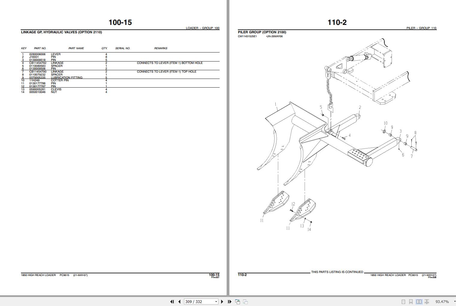 John Deere Hydraulic Excavator 230LCR 20LCRD With Rock Drill Technical ...